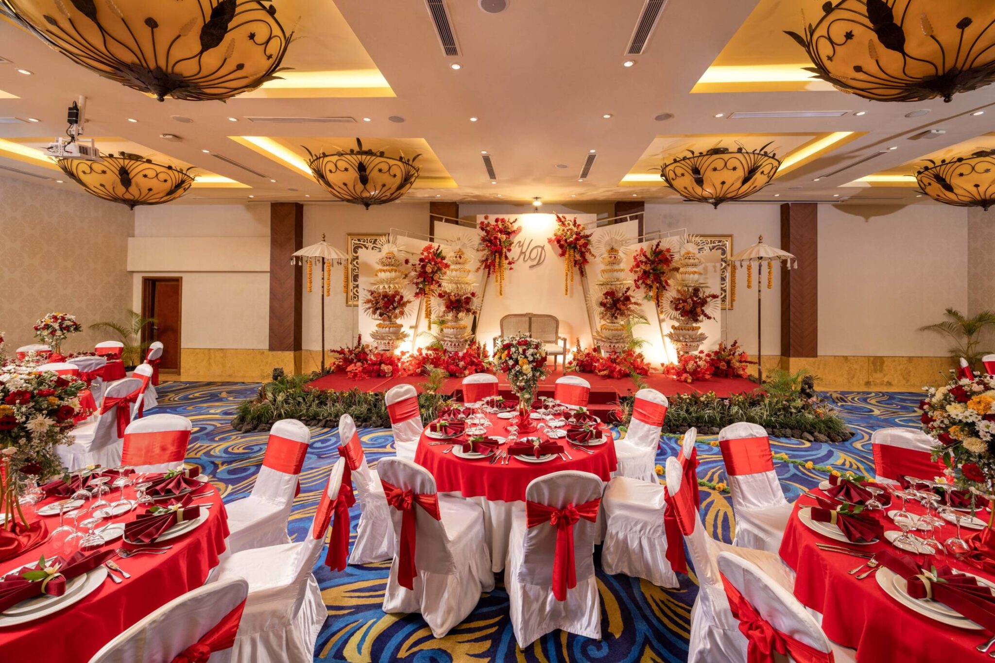 Indoor Wedding Reception Package in Ubud – Modern Elegance at SenS Hotel